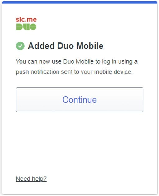 Duo Multi-Factor Authentication - St. Lawrence College