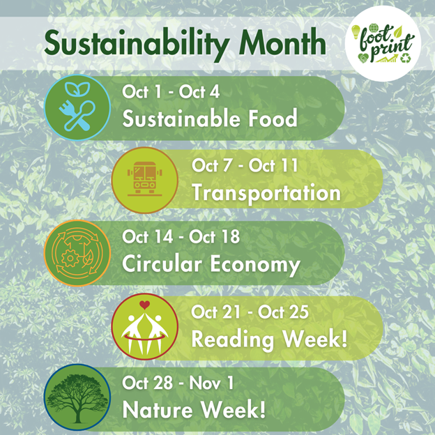 Sustainability Month at SLC! - St Lawrence